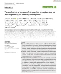 The Application of Oyster Reefs in Shoreline Protection: Are We Over ...